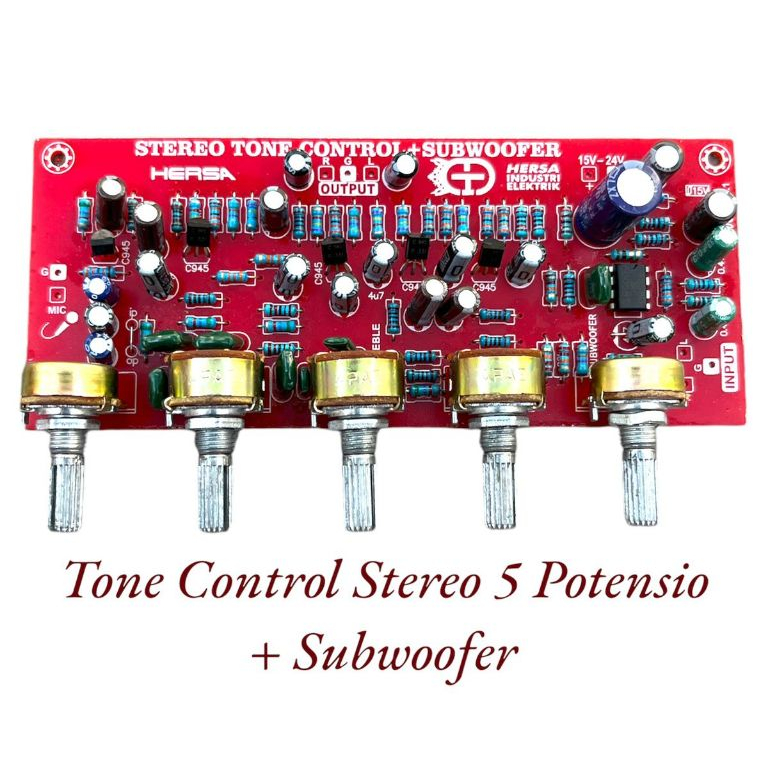 Jual TONE CONTROL STEREO 5 POTENSIO + SUBWOOFER | Shopee Indonesia