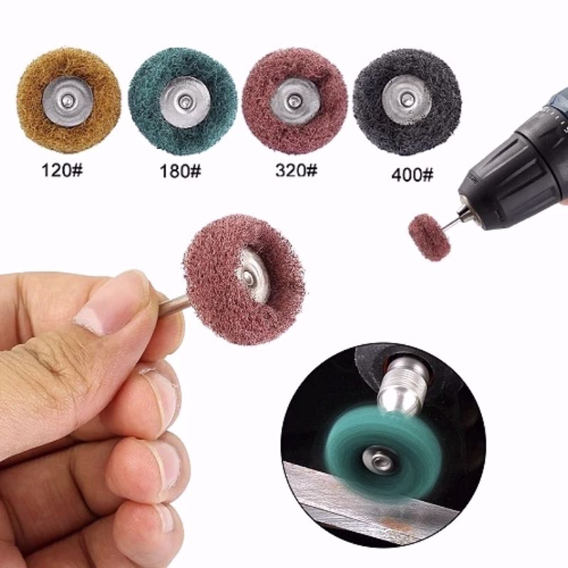 Jual Abrasive Wheel Buffing Polishing Wheels alat poles mesin mini ...