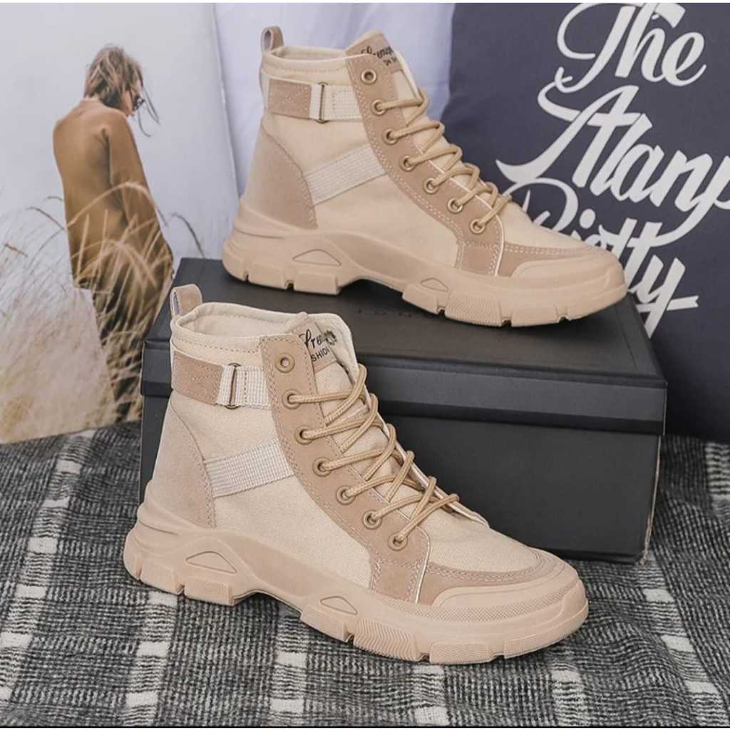 Jual DIATA Sepatu Sneakers Boots Wanita sneakers Shoes Korean Style ...