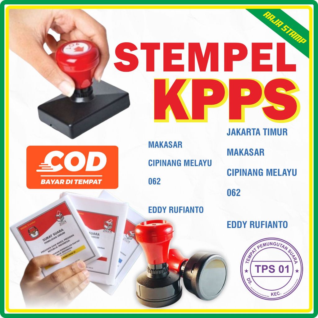 Jual STEMPEL PEMILU/TPS/RESMI/SESUAI-KPU | Shopee Indonesia