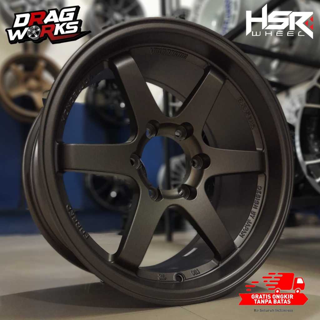 Jual VELG MOBIL HSR TOKYO R18 LEBAR 9 BAUT 6 UNTUK PAJERO FORTUNER ...