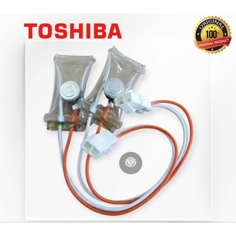 Jual DEFROS | Defrost/ Bimetal/ Sensor suhu Kulkas 2 Pintu TOSHIBA ...