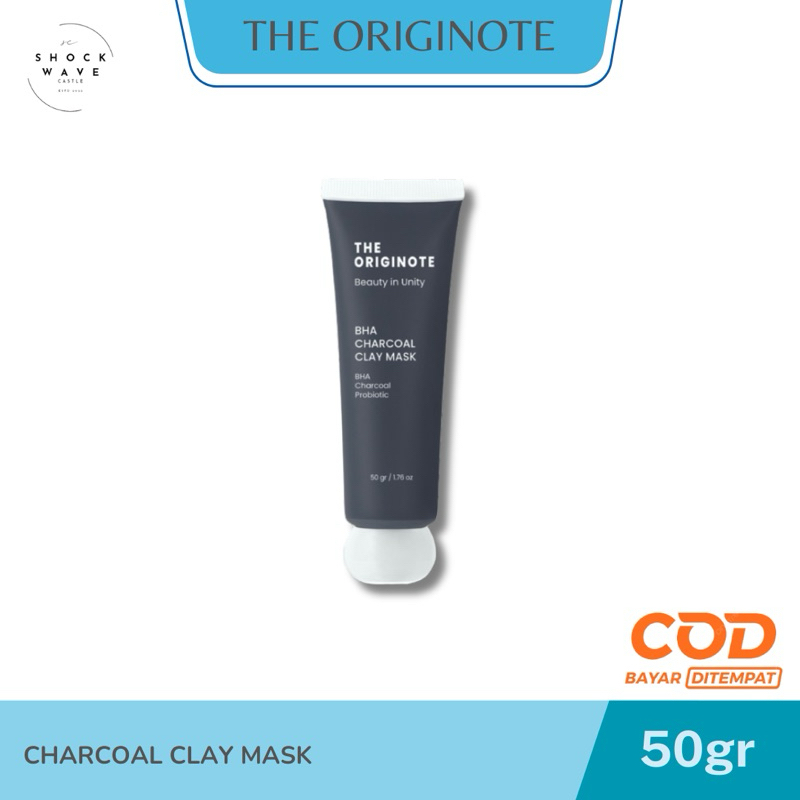Jual The Originote Charcoal Clay Mask 50gr | Masker Carcoal | Shopee ...