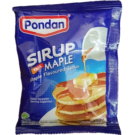 Jual PONDAN MAPLE SYRUP 40 ML - SIRUP MAPLE SACHET | Shopee Indonesia