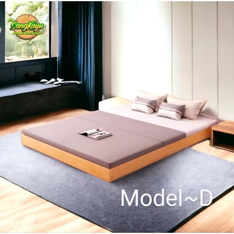 Jual Divan kayu lesehan 180x200cm Divan kayu minimalis Model D | Shopee ...