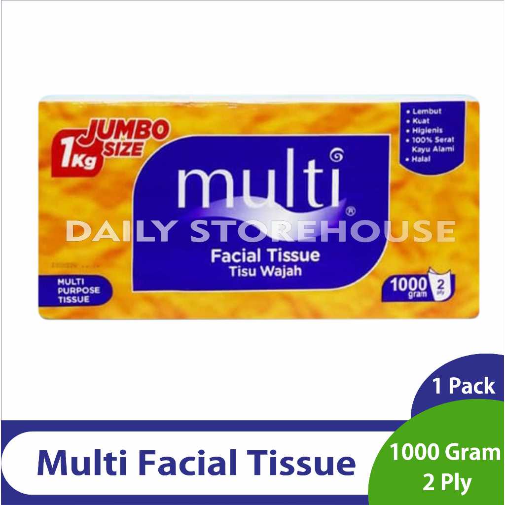 Jual Tissue Multi Facial 1000 Gram 2 Ply Jumbo Size | Shopee Indonesia
