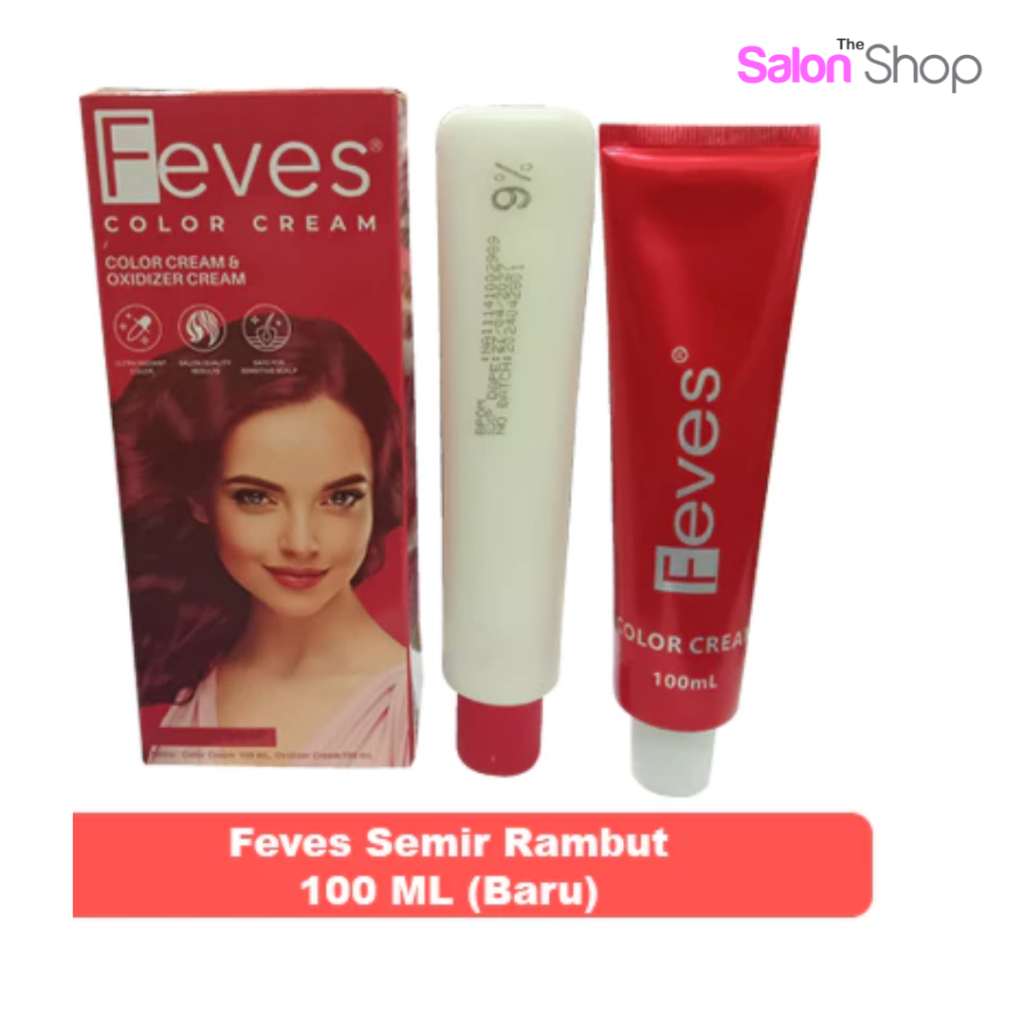 Jual FEVES HAIR COLOR / SEMIR RAMBUT 100 ML (NEW) | gdlb01 | Shopee ...
