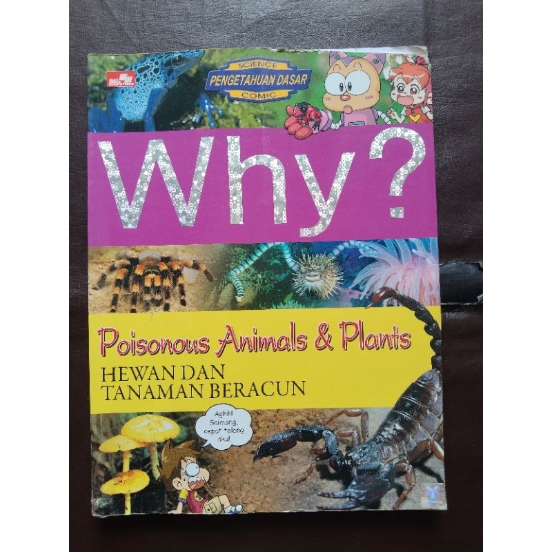 Jual Buku Anak Science Comic PENGETAHUAN DASAR WHY? POISONOUS ANIMAL ...
