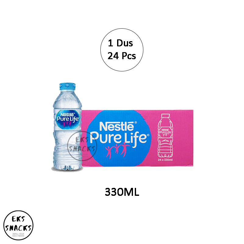 Jual NESTLE PURE LIFE 330ML - NESTLE 330ML [1 Dus 24 Pcs] | Shopee ...