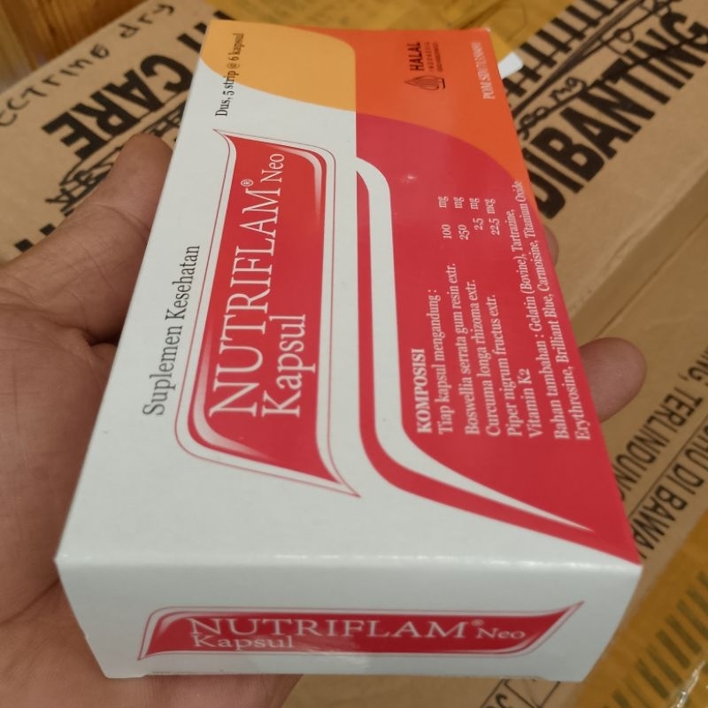 Jual NUTRIFLAM Neo Suplemen Kesehatan Tulang Sendi 30kapsul | Shopee ...