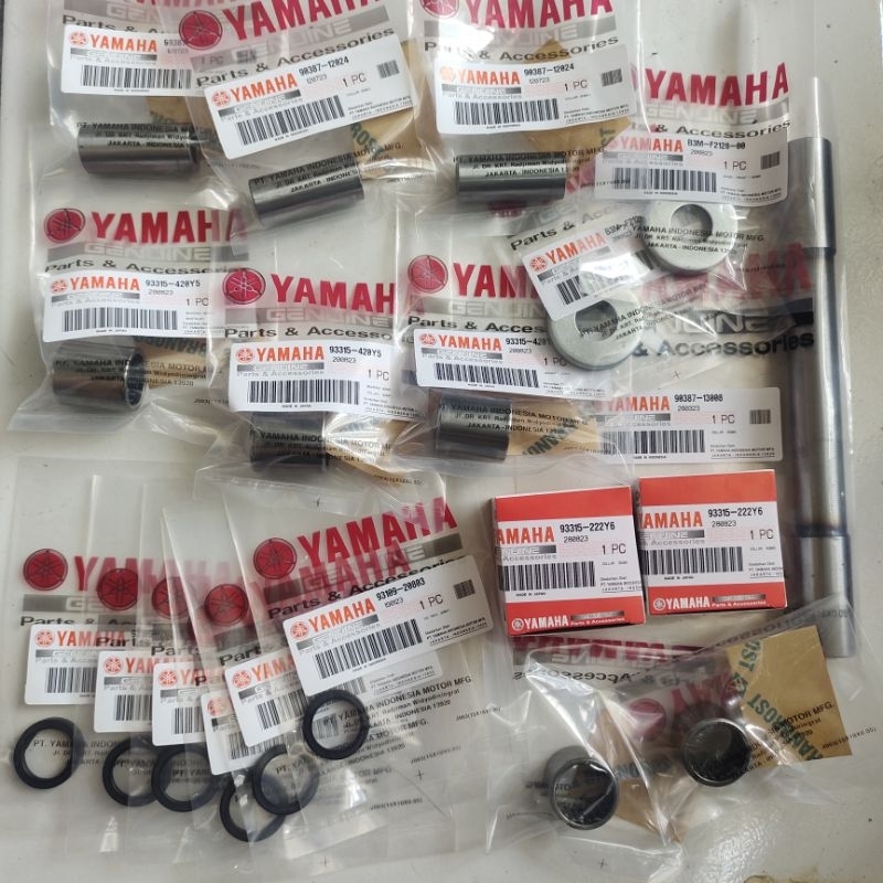 Jual Bos fork swing arm sasis bos monoshock unitrack WR155 WR 155 ...