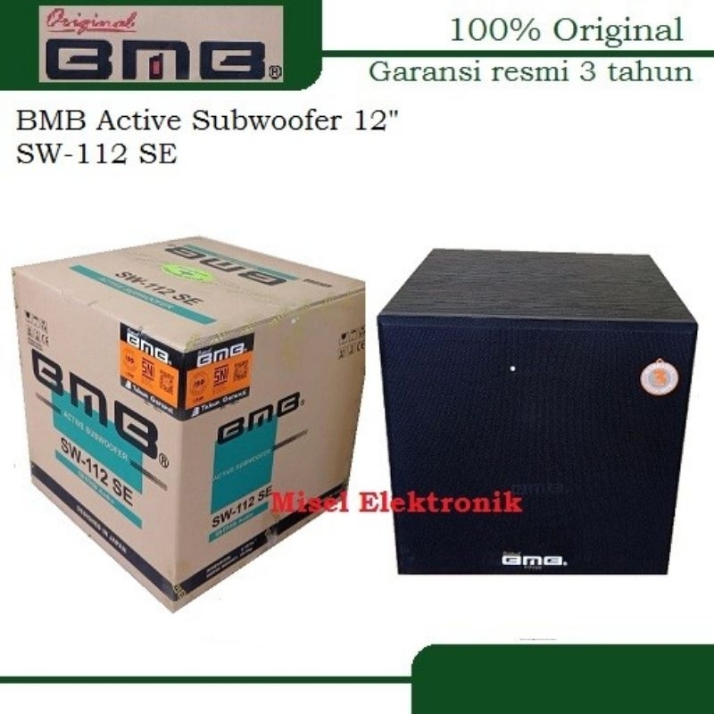 Jual Active Subwoofer Aktif Subwoofer BMB 12 Inch SW-112 SE | Shopee ...