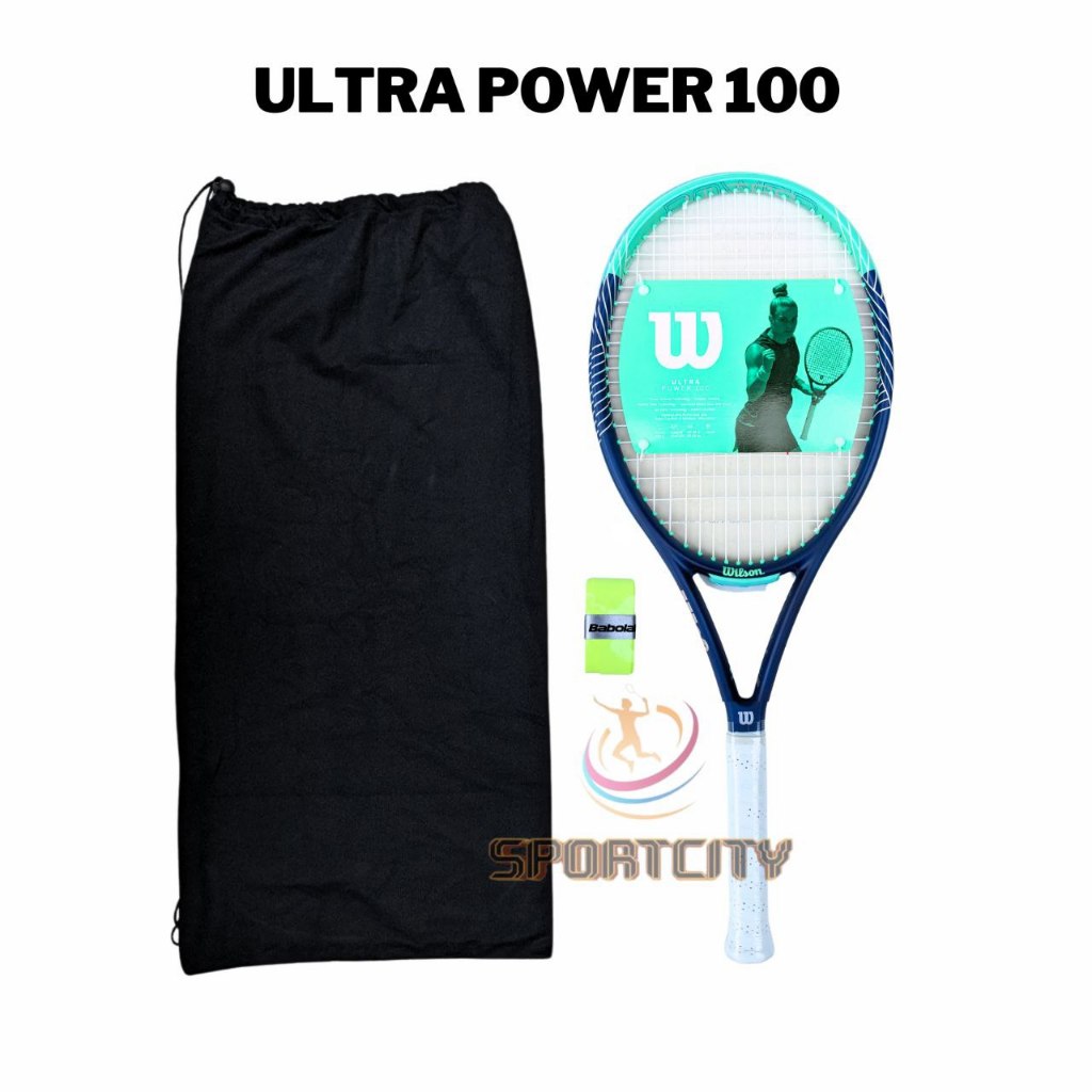 Jual Raket Tenis Wilson Ultra Power 100 2024 Original For Beginner ...