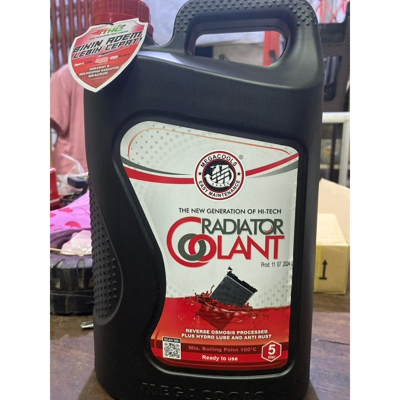 Jual Air Radiator MEGACOOLS 5 Liter | Shopee Indonesia
