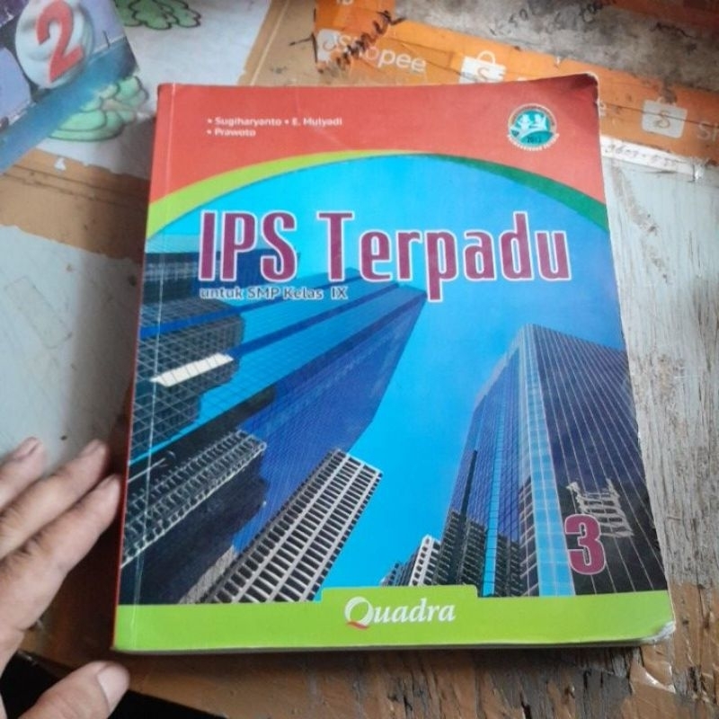Jual BUKU IPS TERPADU UNTUK SMP KELAS 9 PENERBIT Quadra | Shopee Indonesia