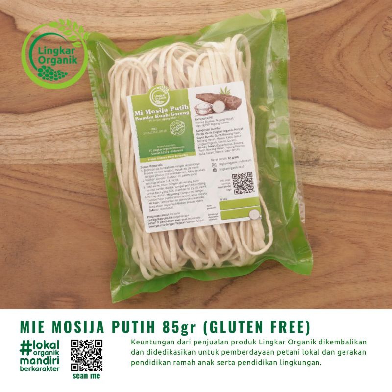 Jual Mie mosija 85 gram lingkar organik / mie gluten free | Shopee ...