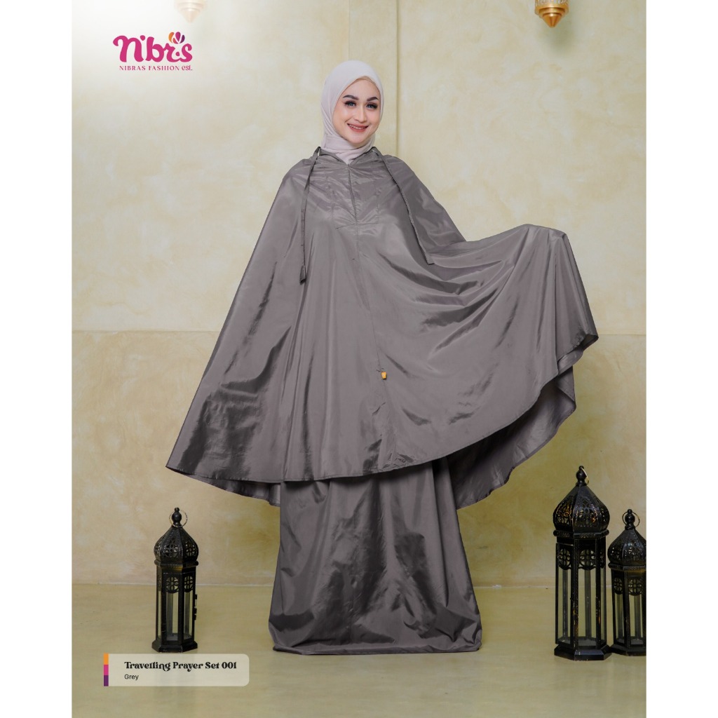 Jual Nibras Mukena Traveling Prayer Set 001 Bahan Parasut Korea Premium Mukena Dewasa Modern ...