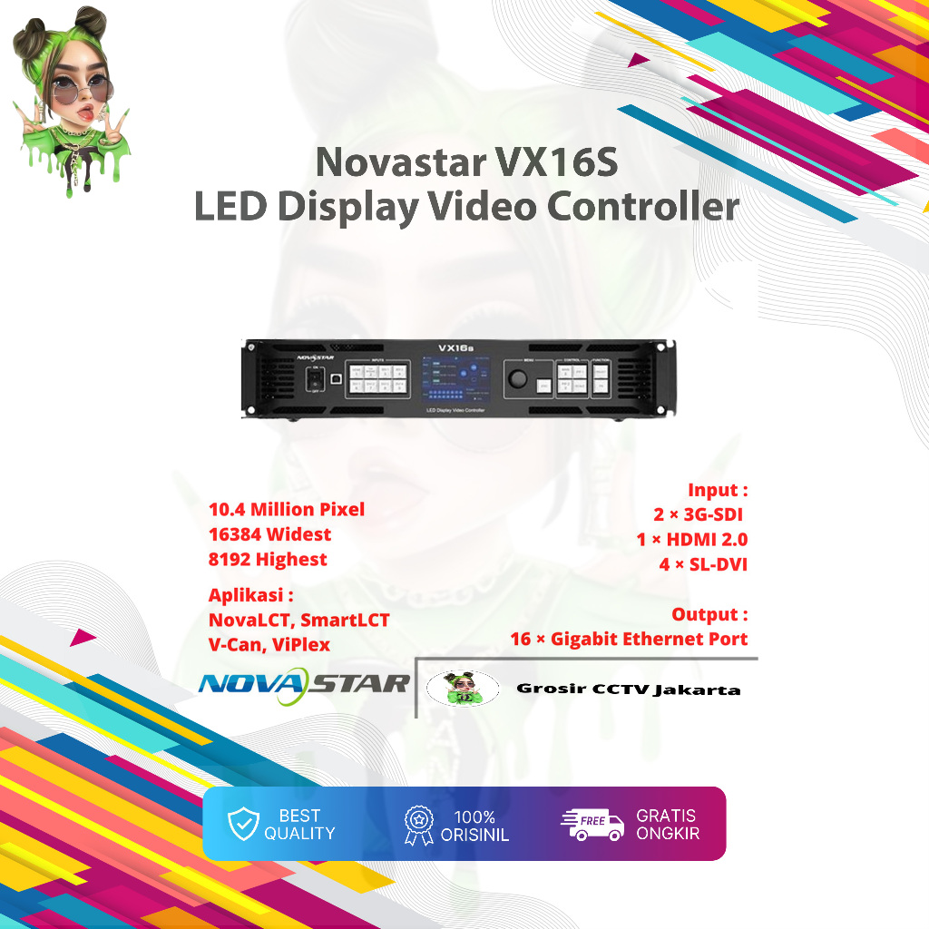 Jual Novastar VX16S LED Video Processor Videotron Controller Sending Box | Shopee Indonesia