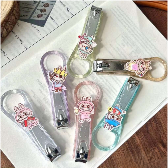 Jual Gunting Kuku Mini Motif Labubu / Gunting Kuku Karakter Labubu ...