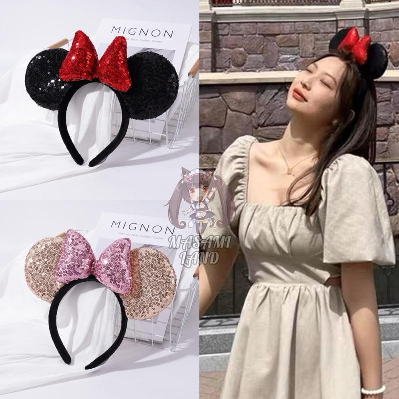 Jual Masami Land Bando Mickey Mouse Jumbo Glitter Premium Quality ...