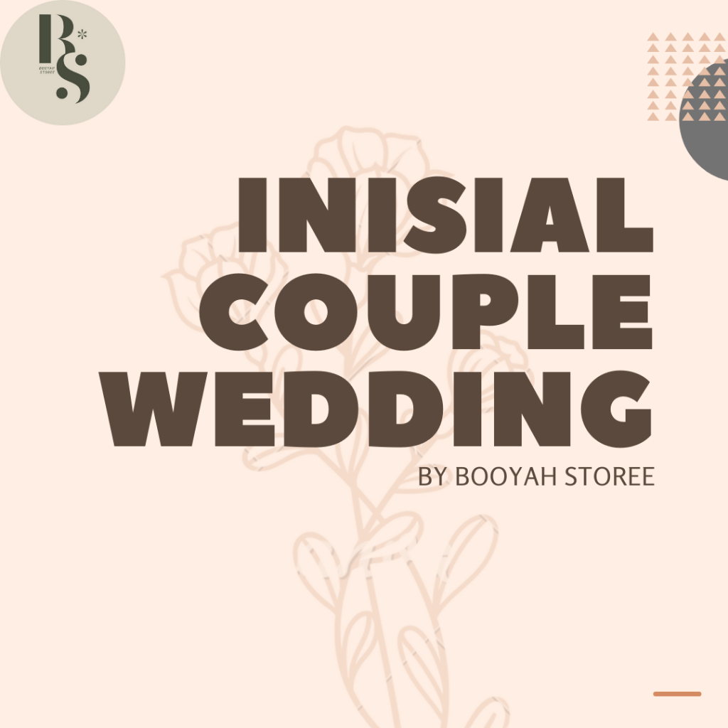 Jual LOGO INISIAL COUPLE WEDDING MURAH | Shopee Indonesia