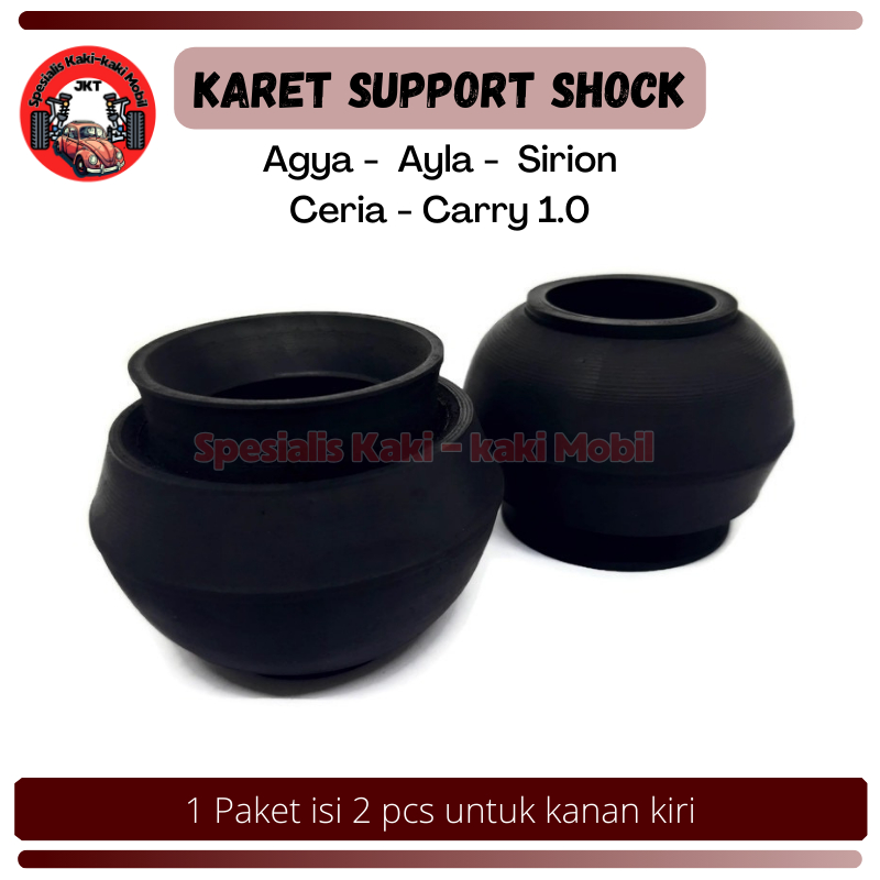 Jual Karet Peredam Support Shockbreaker Shock Depan Sirion Agya Ayla ...