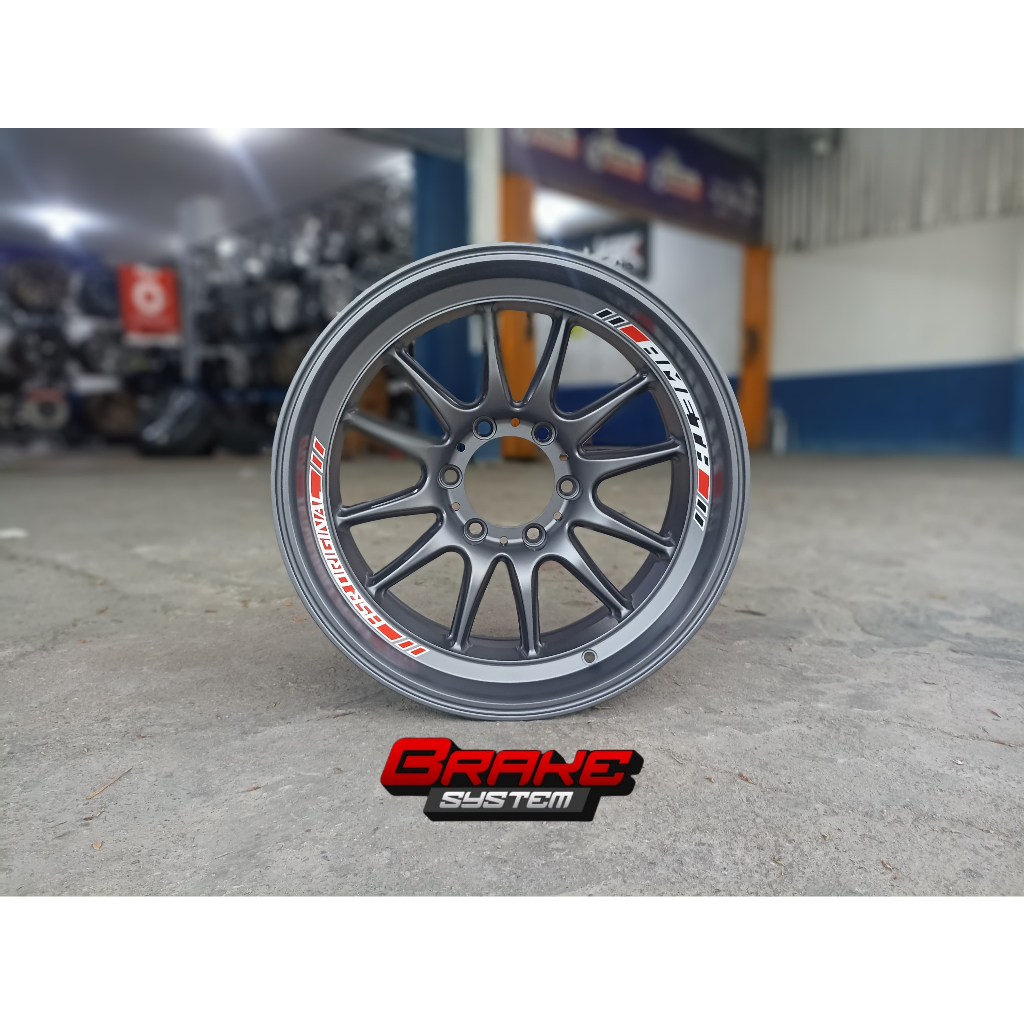 Jual Velg Hsr Ameth R18 Lubang Baut 6 Lebar 9,5 Cocok buat Pajero ...