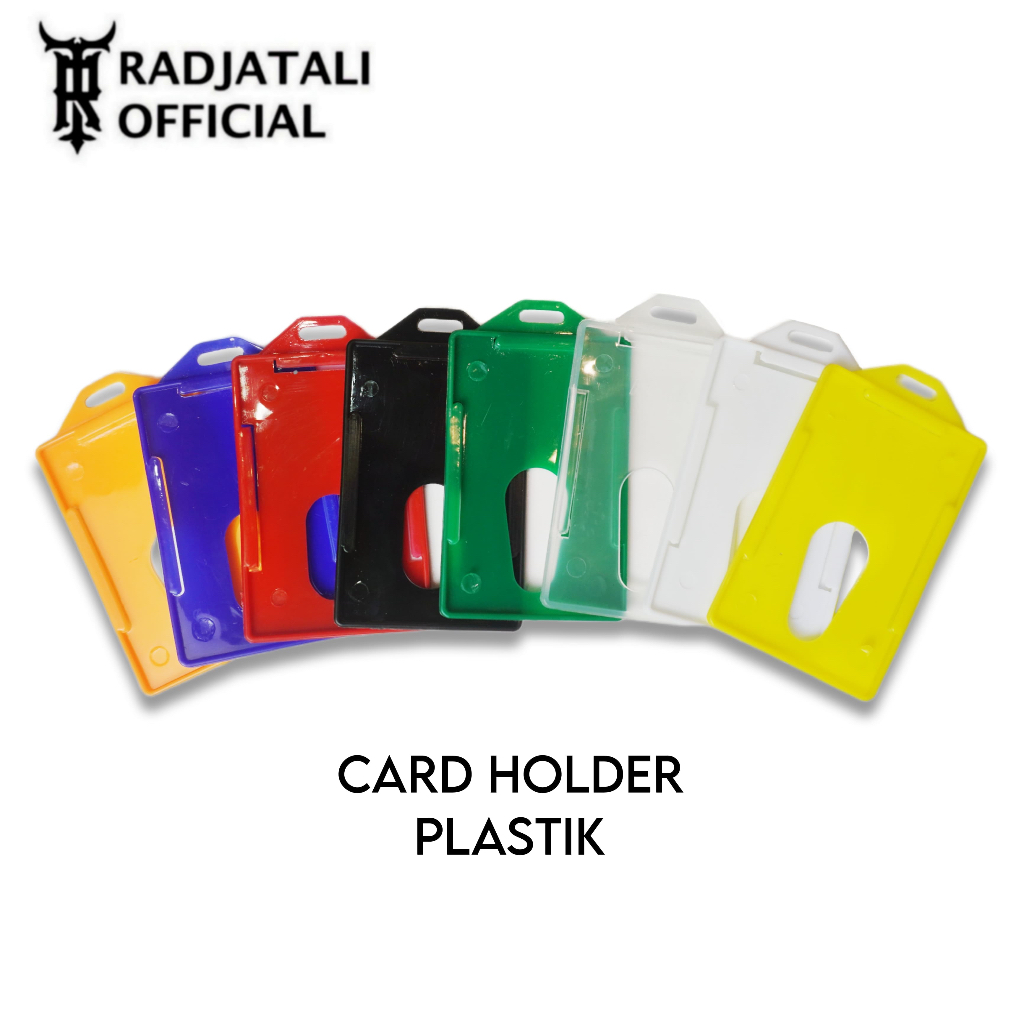 Jual ID Card Holder Frame Plastik Cassing Id card tempat id card Aneka ...