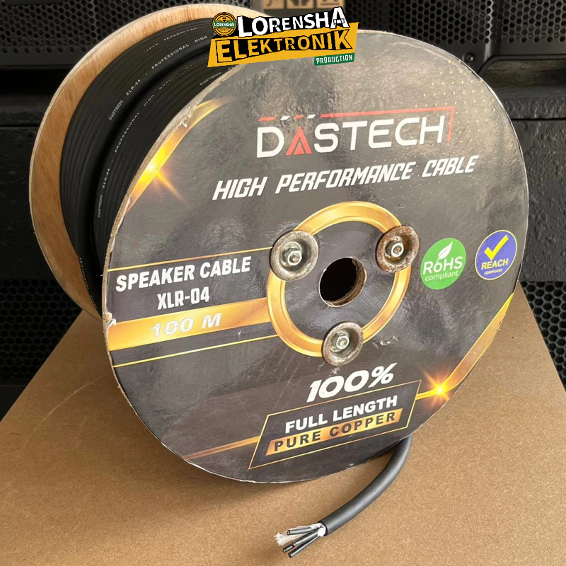Jual Kabel Snake 4 CH DASTECH Audio XLR-04 Meteran / Ecer | Shopee ...