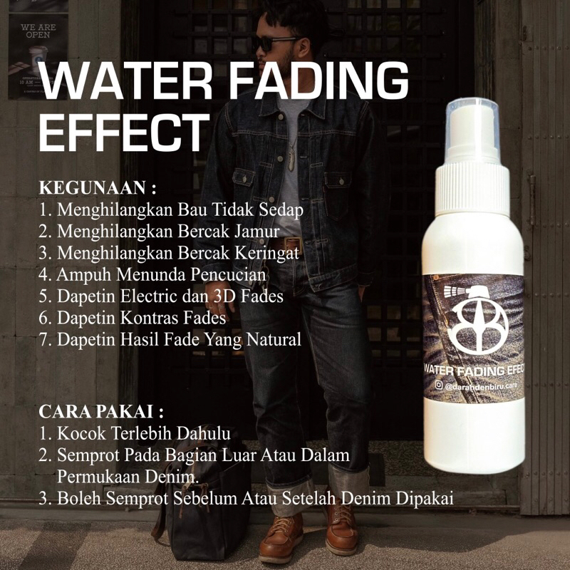 Jual WATER FADE EFFECT - REFRESHER DARAHDENBIRU | Shopee Indonesia