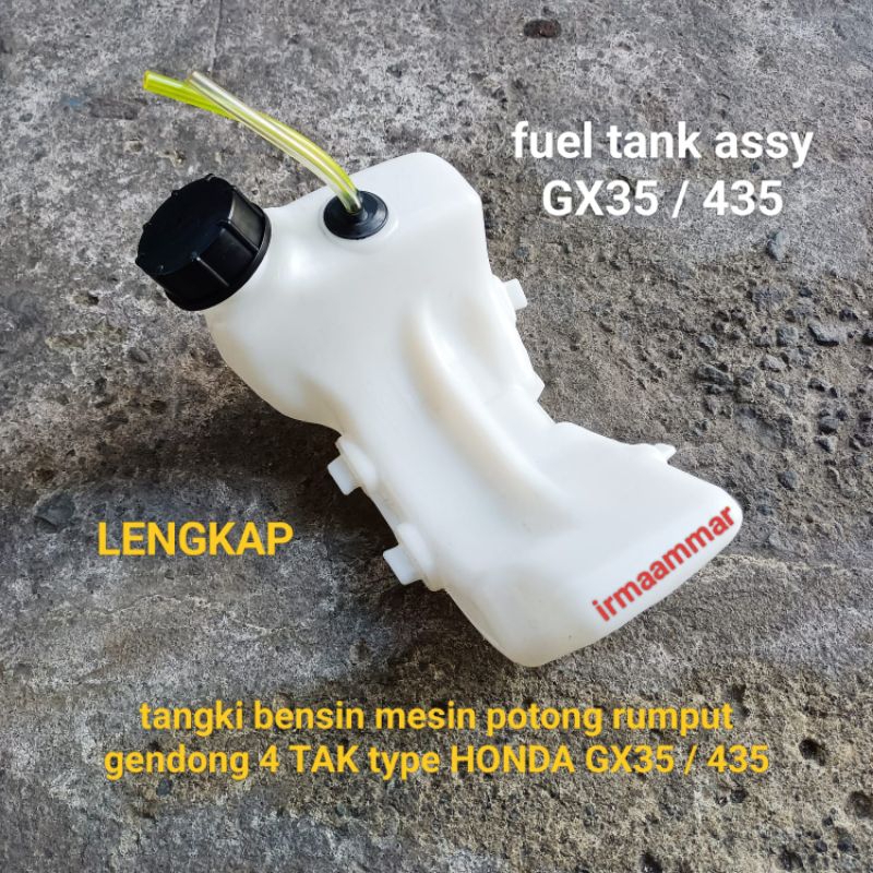 Jual Tengki bensin | fuel tank putih mesin potong rumput gendong 4 TAK ...