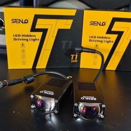 Jual SENLO T1 PLUS HIDDEN DRIVING LIGHT 50W/PAIR V3 BLUE LENS LOW PUTIH ...