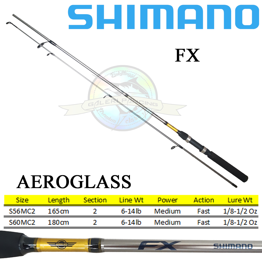 Jual Joran Pancing Shimano FX 165cm 180cm Aeroglass | Shopee Indonesia