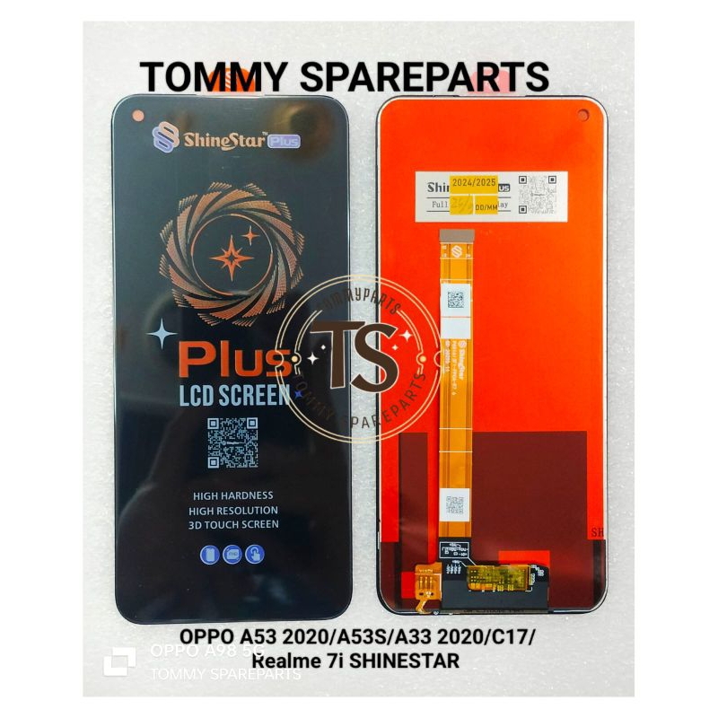 Jual LCD TOUCHSCREEN OPPO A53 A33 A32 A53S 2020 REALME 7I C17 SHINESTAR DAN POZI COMBO | Shopee ...