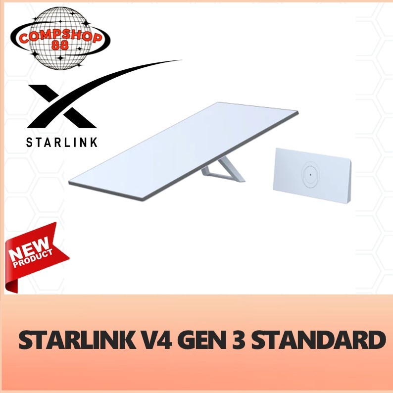 Jual STARLINK STANDARD V4 DUAL WIFI SYSTEM W/ 2 LAN PORT RJ45 | Shopee ...