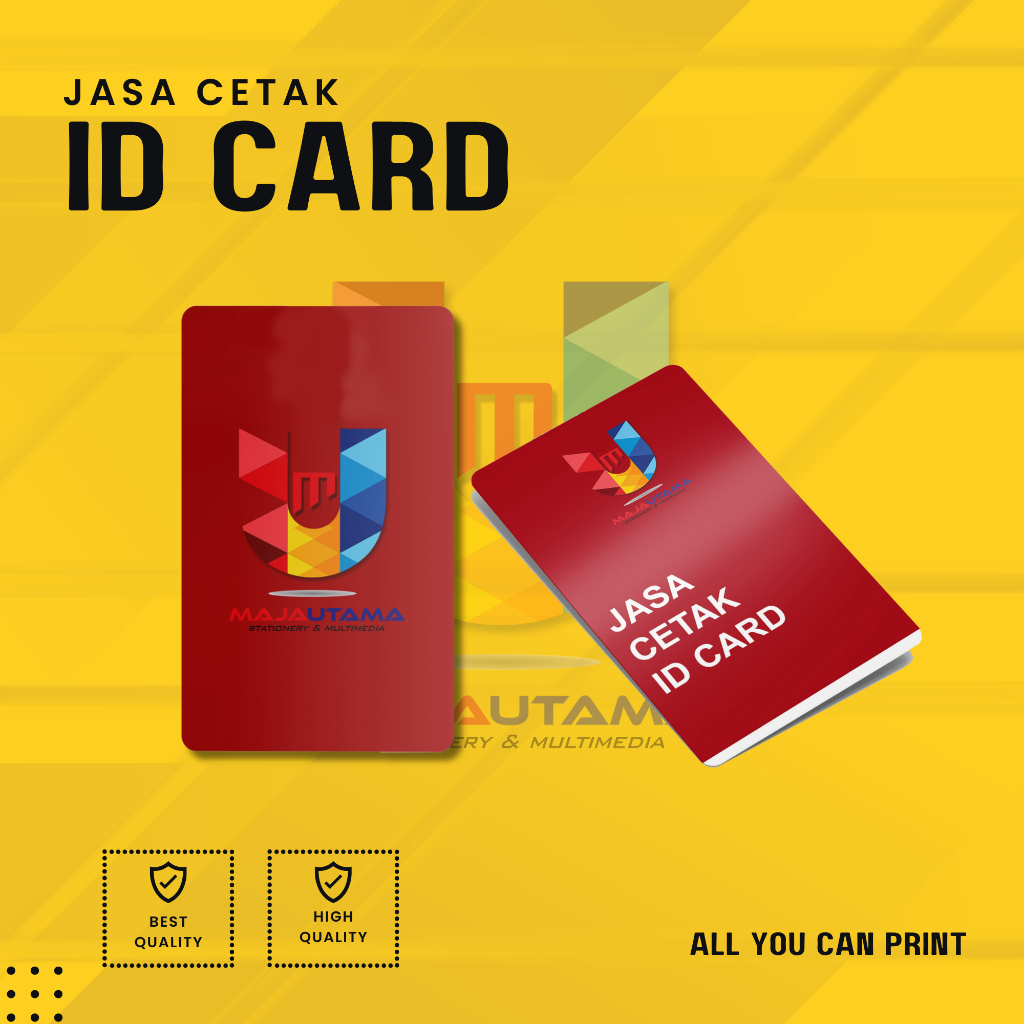 Jual JASA CETAK KARTU ID CARD MURAH | Shopee Indonesia