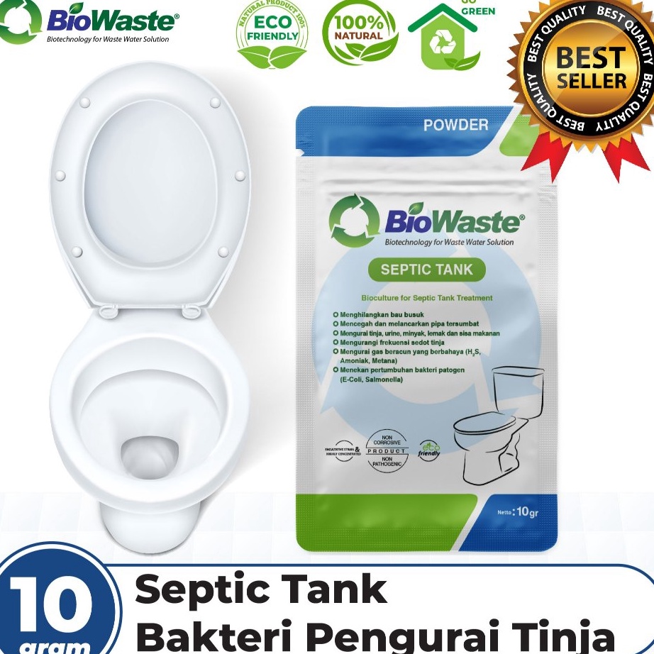 Jual BioWaste Septic Tank Cleaner Solusi untuk WC Bebas Bau Kuman dan ...