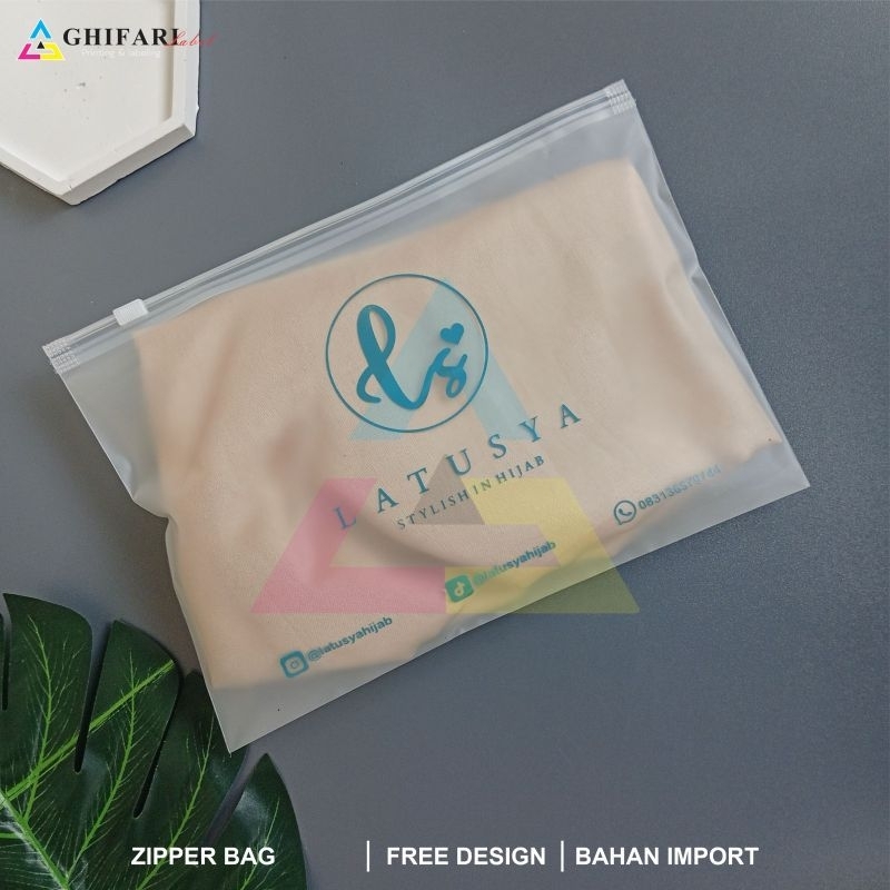 Jual Minimal 50pcs/zipper custom/zipper bag/plastik ziplock/zipper ...