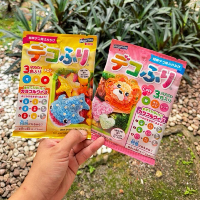 Jual deco furi pewarna makanan / bento / lunch box | Shopee Indonesia