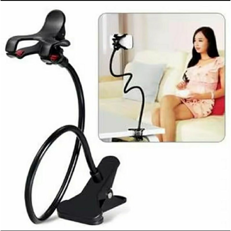 Jual LAZYPOD PHONE HOLDER / TEMPAT KLIP FLEKSIBEL PONSEL / LAZY POD ...