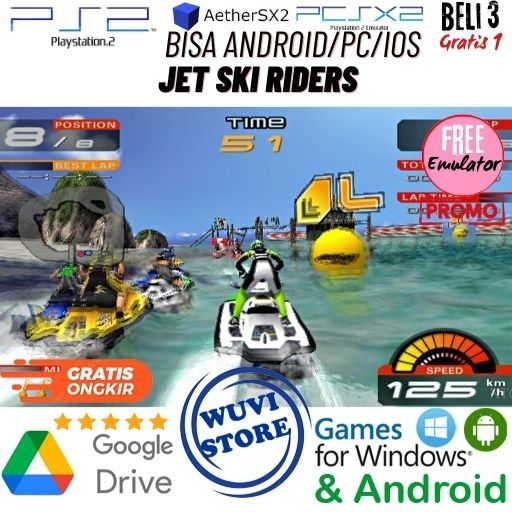 Jual PS 2 Jet Ski Riders | Bisa di PC / Android / IOS Plus Emulator | Beli 3 Gratis 1 | Shopee ...