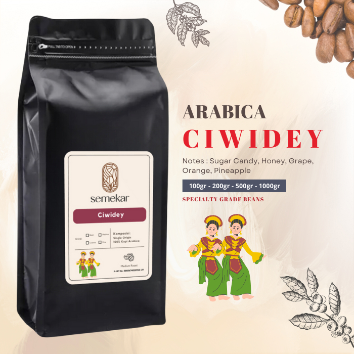Jual Semekar Coffee - Kopi Arabica Java Ciwidey Specialty Roasted Beans ...