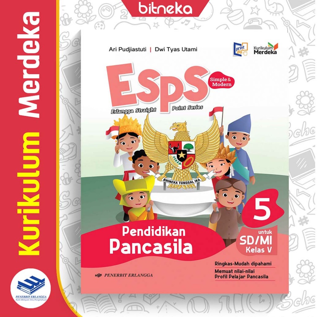 Jual Buku ESPS Pendidikan Pancasila untuk SD/MI Kelas 5 - Ari ...