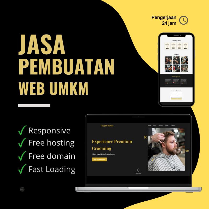Jual Jasa pembuatan web UMKM | Shopee Indonesia