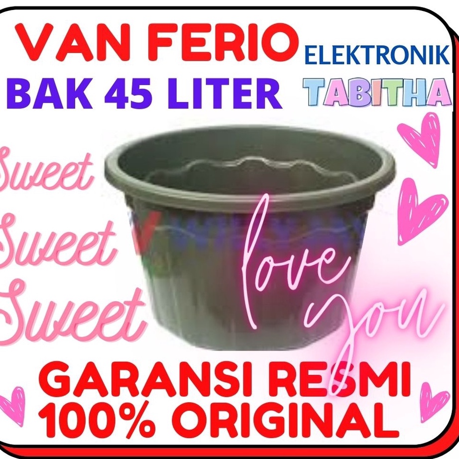 Jual Bak Ember Baskom Jolang Jumbo 45 Liter USA Besar Tabitha KHUSUS ...