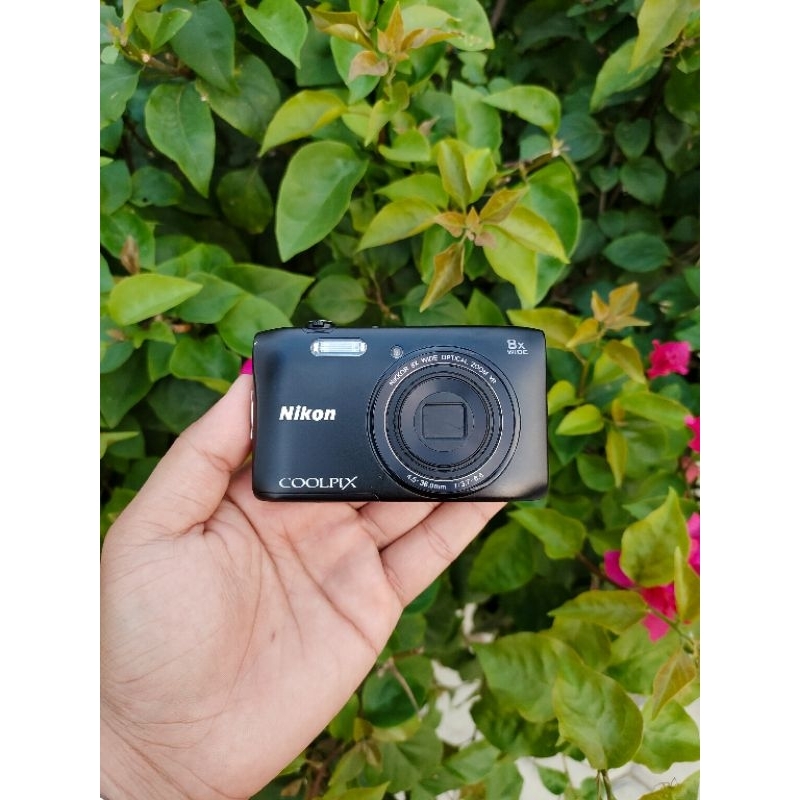 Jual DIGICAM NIKON COOLPIX S3600 HITAM MULUS | Shopee Indonesia