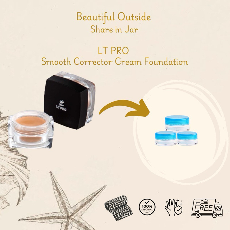 Jual Share in Jar LT PRO Smooth Corrector Cream Foundation | Shopee ...
