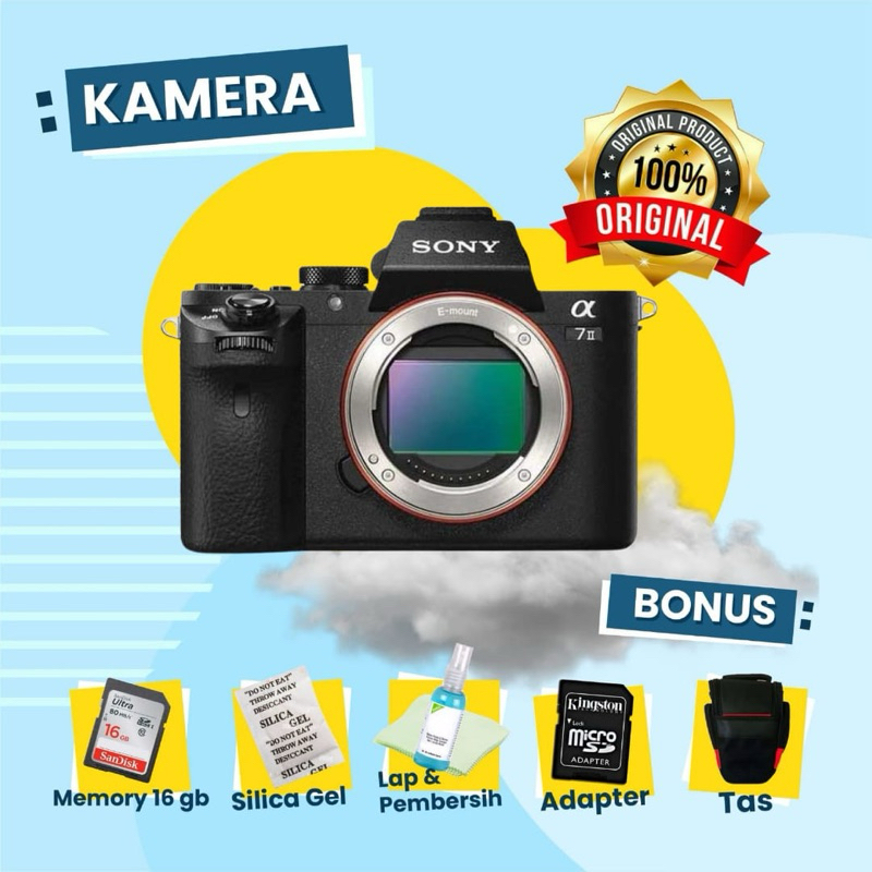 Jual SONY A7 ii BODY ONLY SECOND SC RENDAH KAMERA FULLFRAME SONY MURAH ...