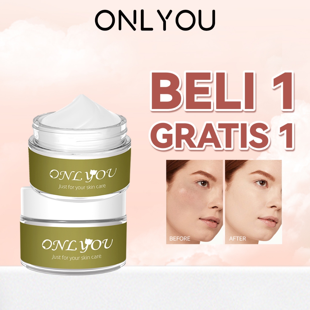 Jual ONLYOU Whitening essence cream Beli 1 Gratis 1 Krim Pemutih Wajah ...