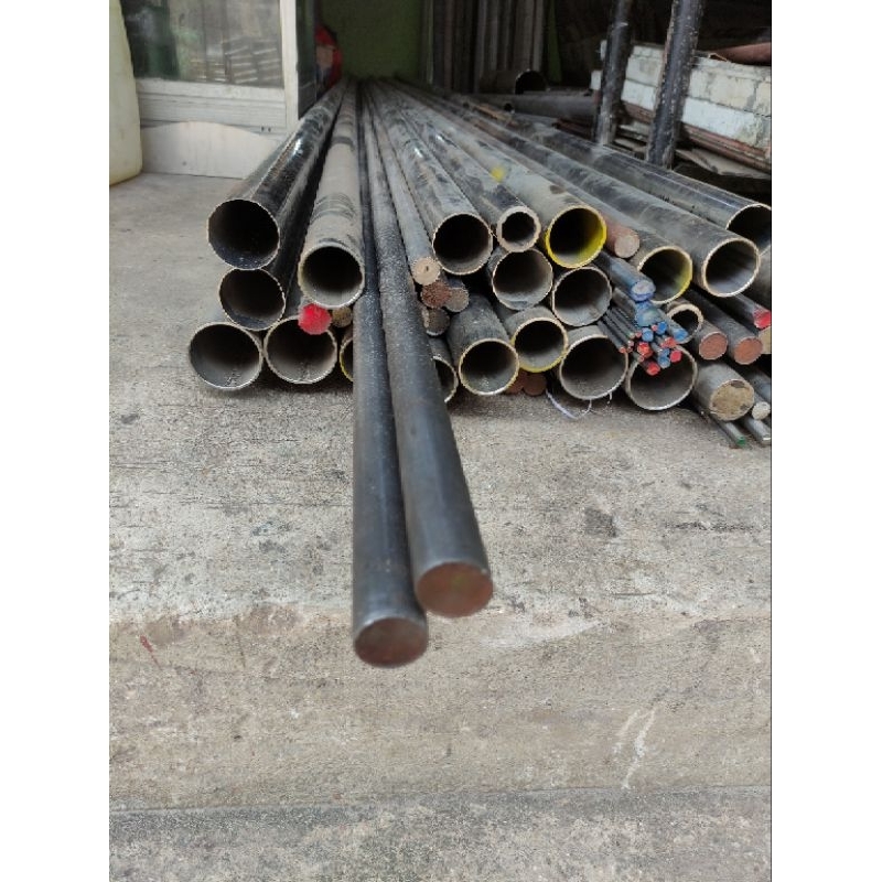 Jual As besi Diameter 25mm/ 1 inch panjang 100cm | Shopee Indonesia